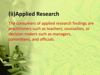 Research Methods | PPTX