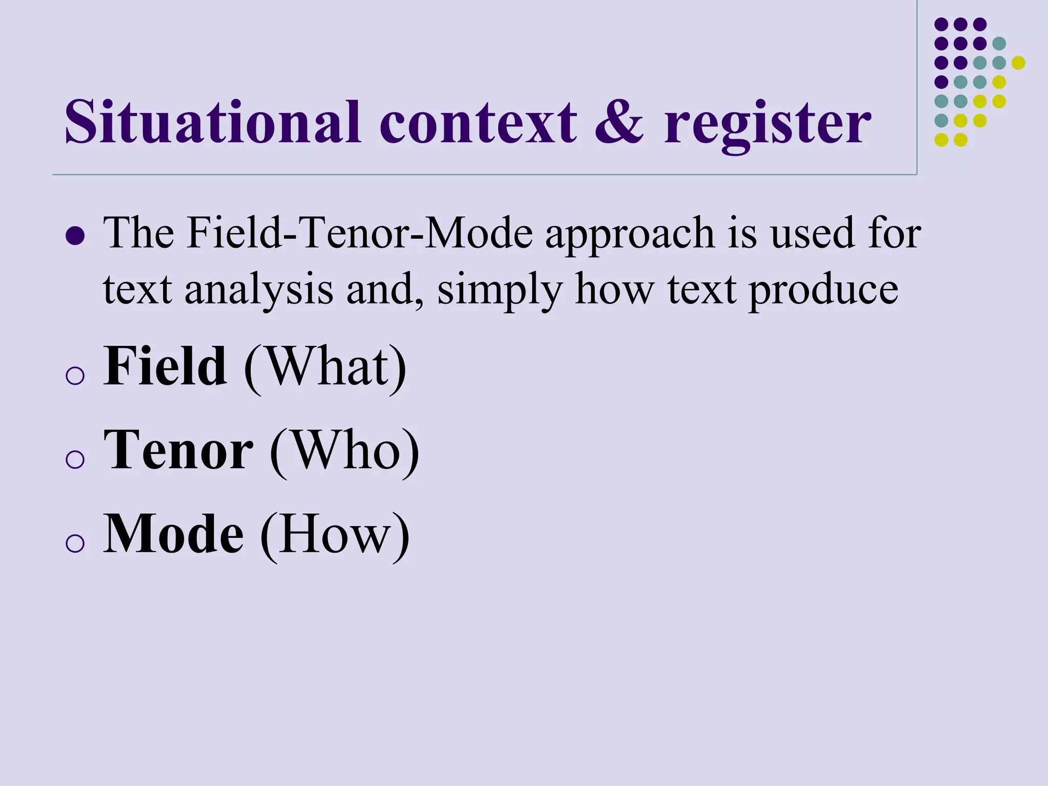 Situational Context | PPTX