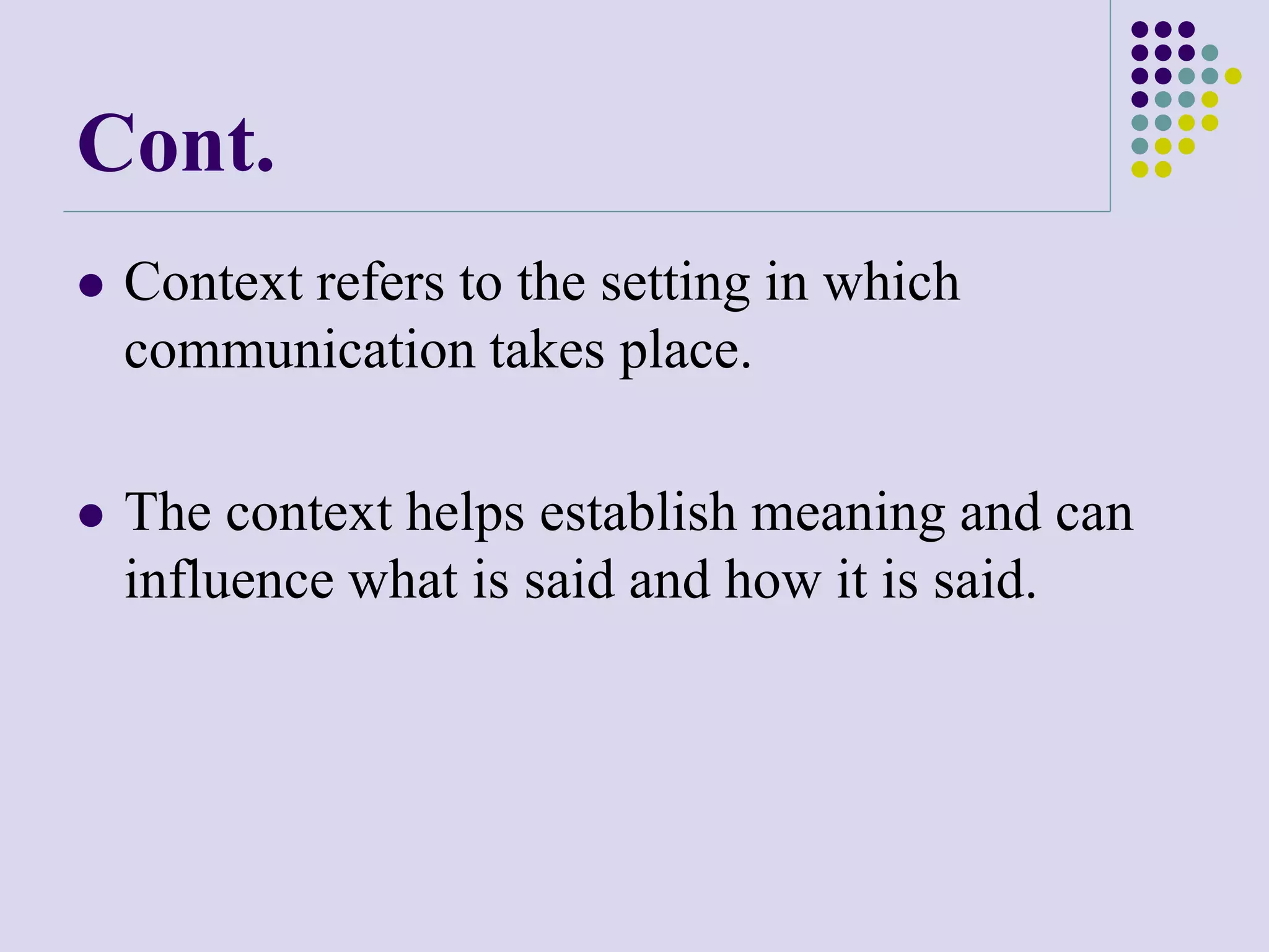 Situational Context | PPTX