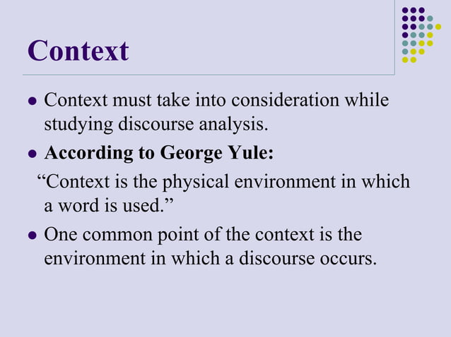 Situational Context | PPTX