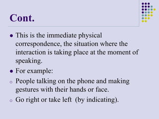 Situational Context | PPTX