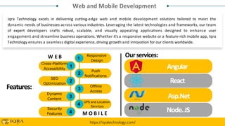 Iqra Technology Corporate Profile Presentation | PPT