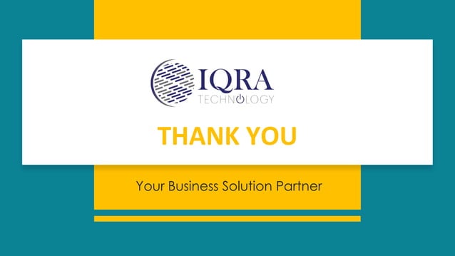 Iqra Technology Corporate Profile Presentation | PPT