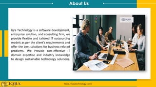 Iqra Technology Corporate Profile Presentation | PPT
