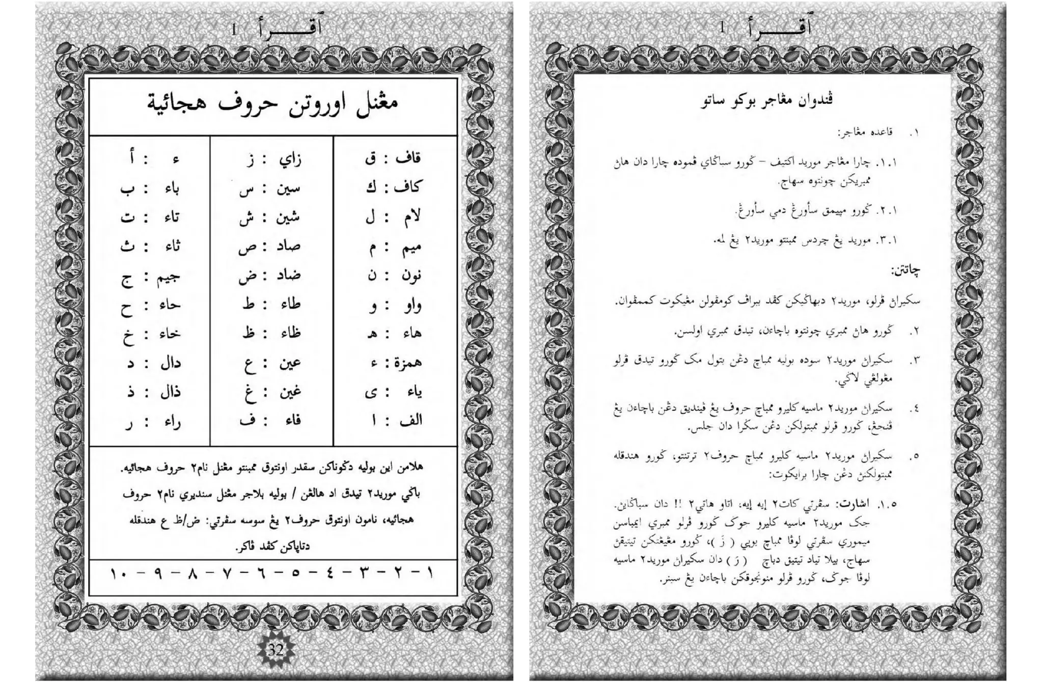 Belajar membaca Alquran metode IQRO Jilid 1 | PDF