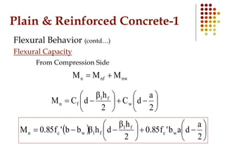 Lec 20 21-22 -flexural analysis and design of beams-2007-r | PPT