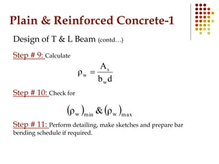 Lec 20 21-22 -flexural analysis and design of beams-2007-r | PPT