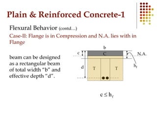 Lec 20 21-22 -flexural analysis and design of beams-2007-r | PPT