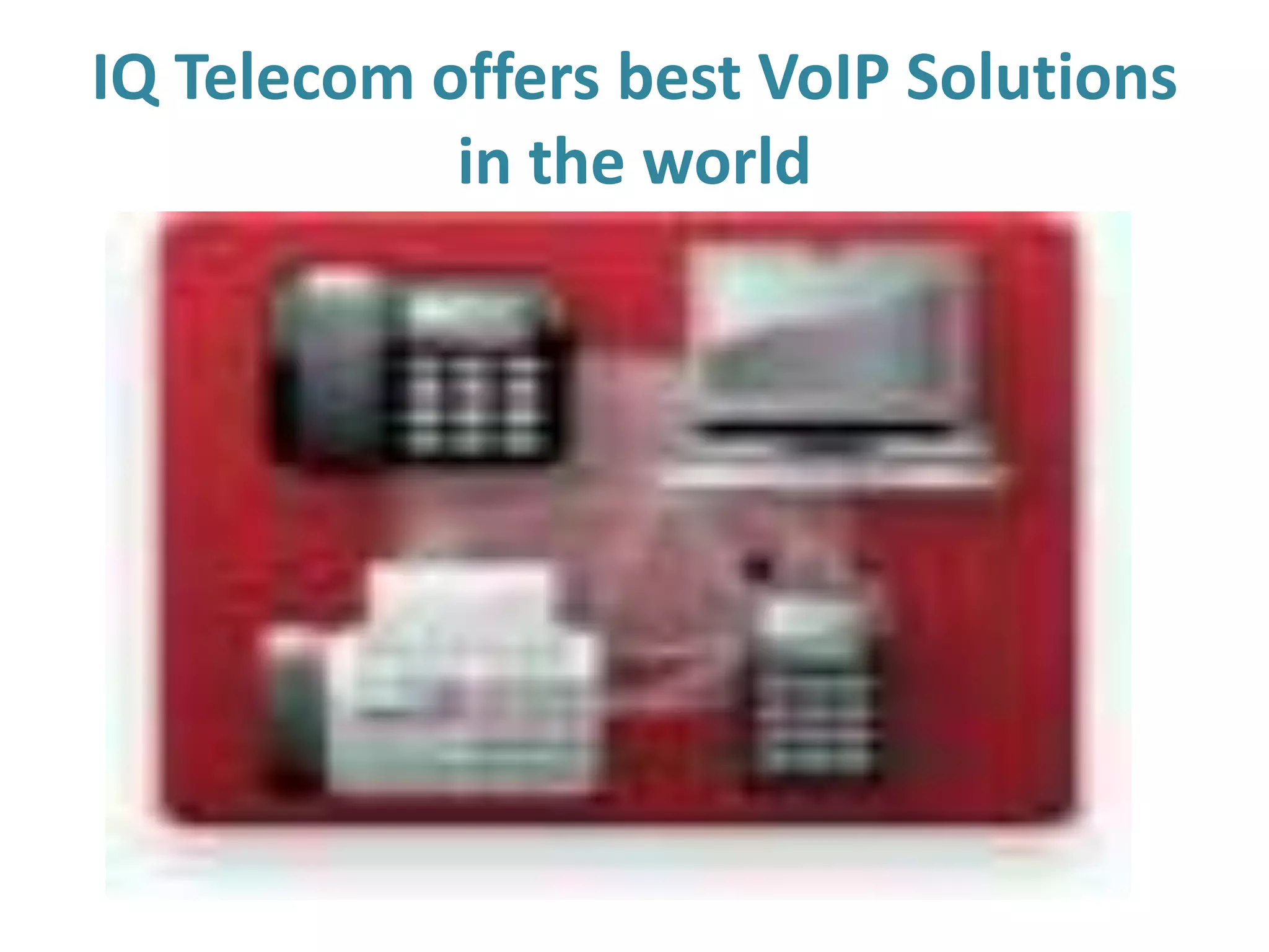 Iq telecom | PPTX