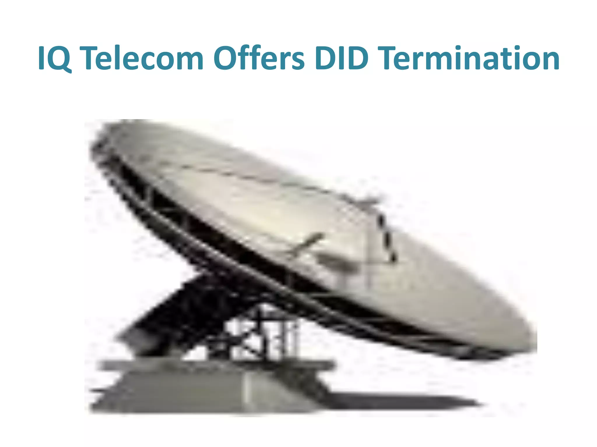 Iq telecom | PPT