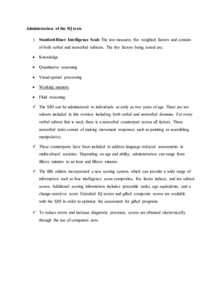 Iq test | DOCX