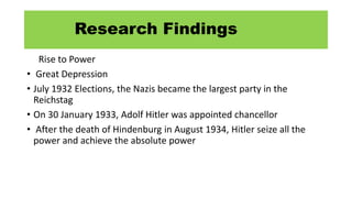 the rise and struggle of hitler | PPTX