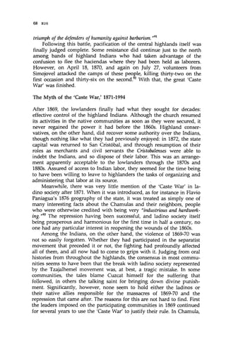 Indigenous Revolts in Chiapas and the Andean Highlands | PDF