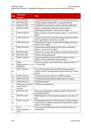 Ir.67 v8.0- enum dns guidelines | PDF