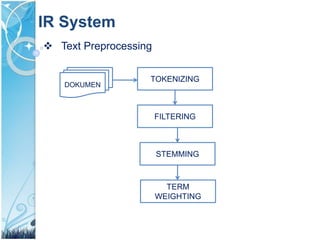 Information Retrieval | PPT