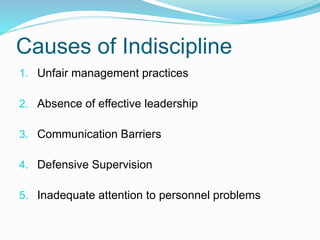 Employee Discipline | PPTX