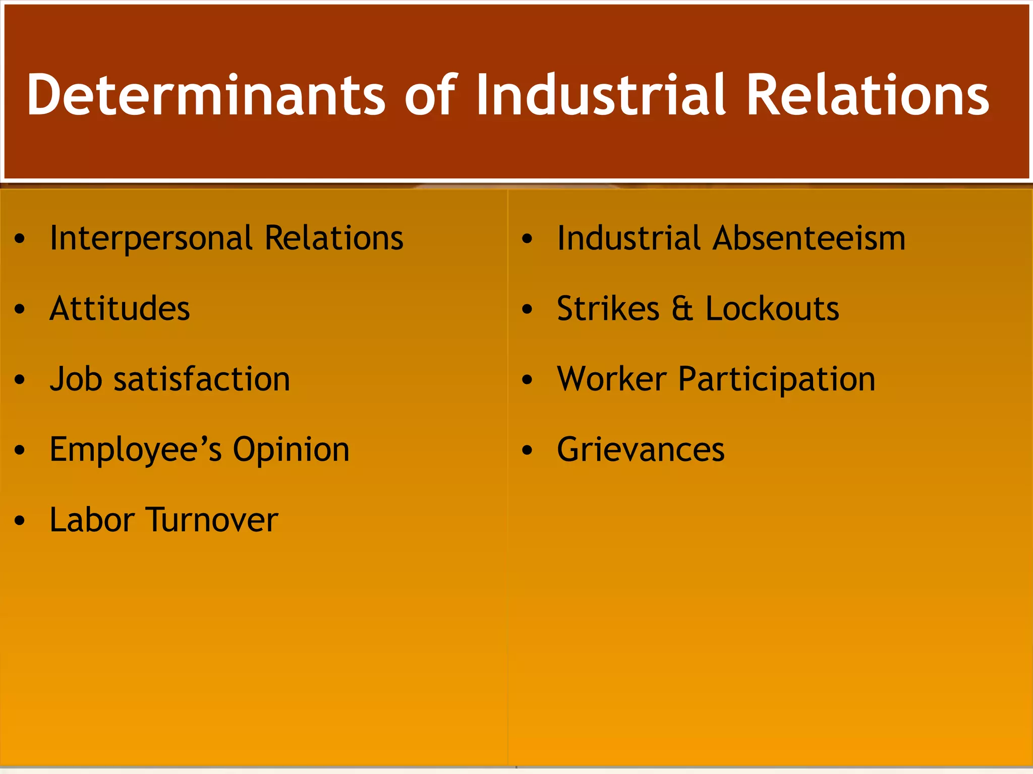 industrial relation | PPT