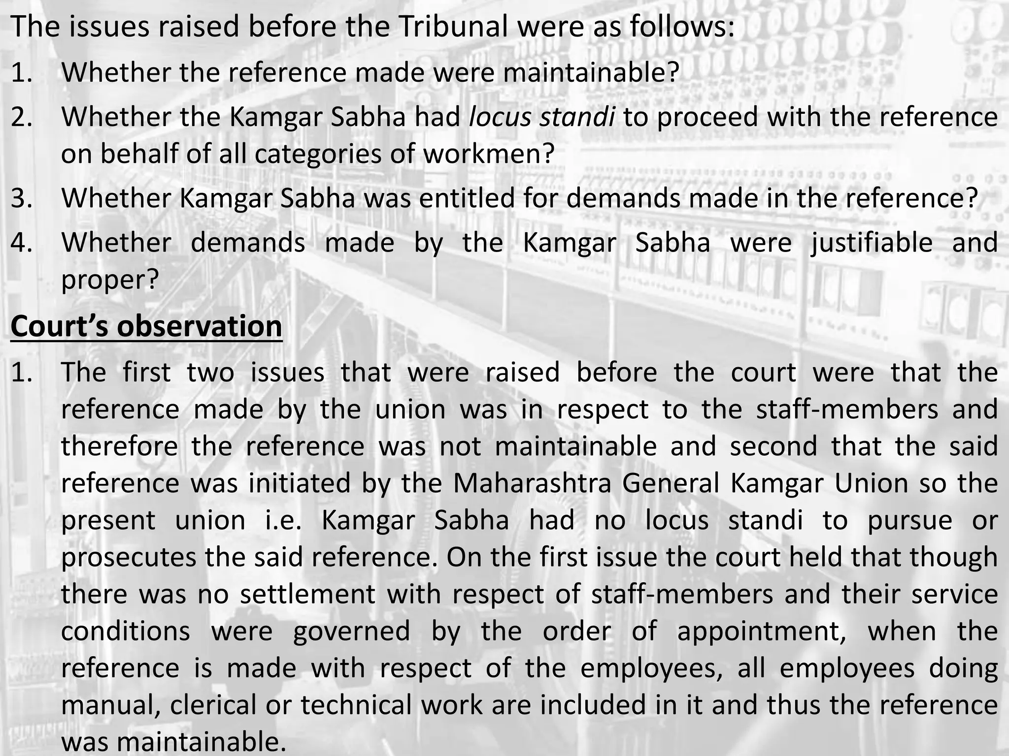 Adjudication settlement of industrial disputes with case study. | PPTX