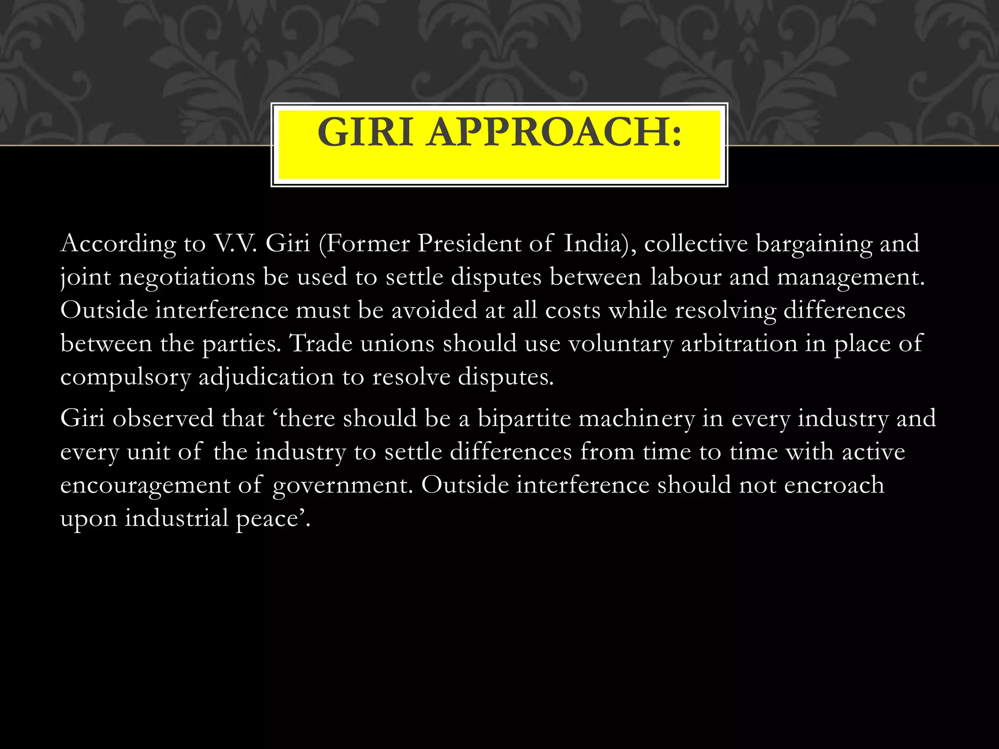 INDUSTRIAL RELATIONS ( Definition, Scope, Objectives, Approaches ...