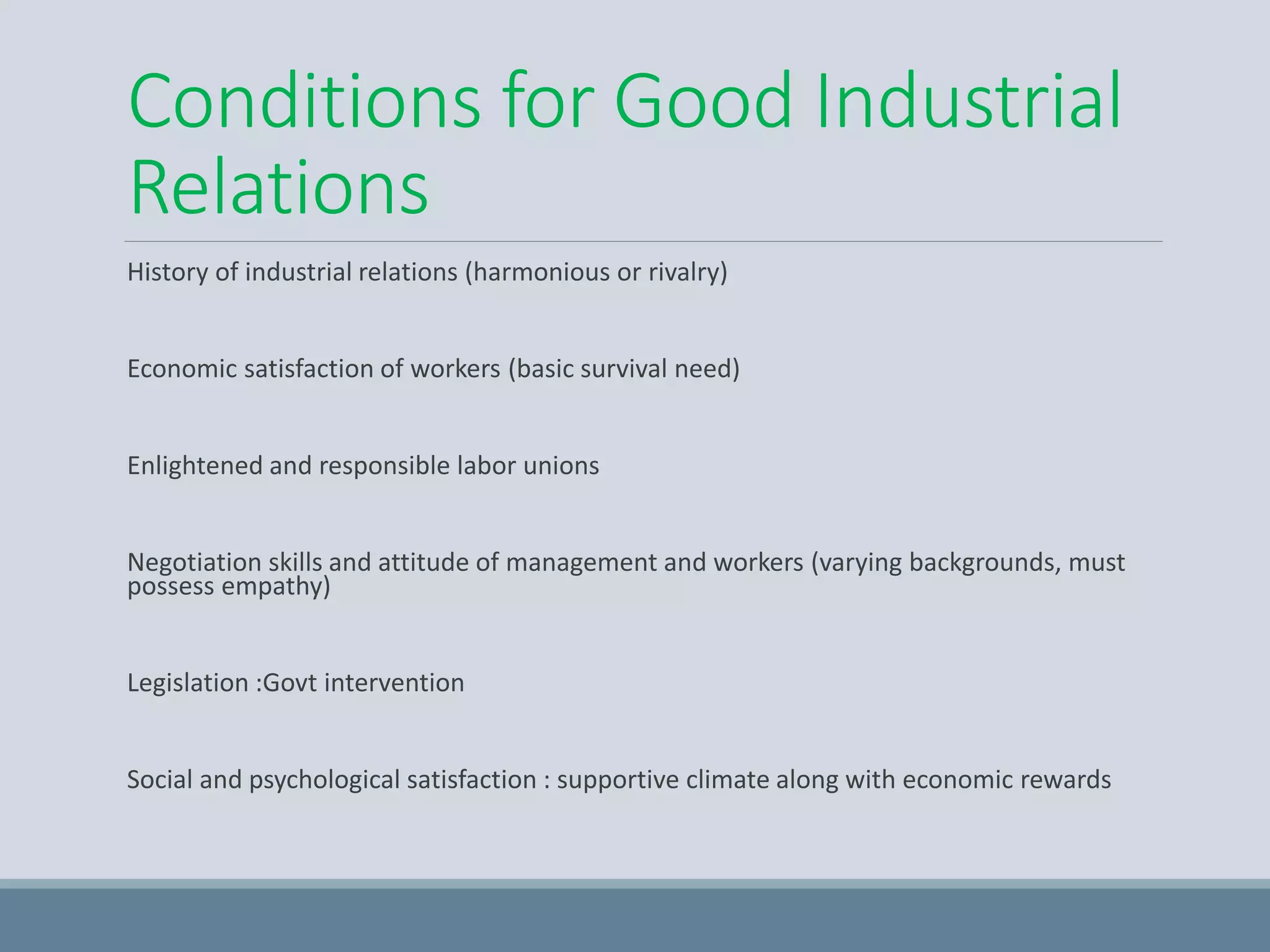 Industrial relation | PPT