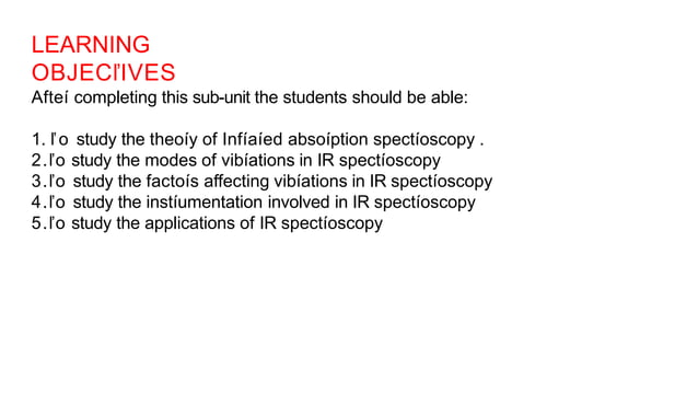 Infrared Spectroscopy PPT, Principle, Instrumentation | PPTX