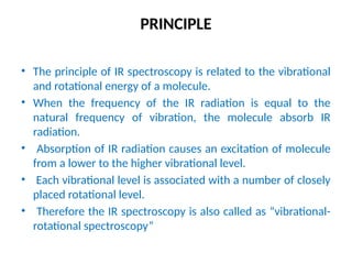 infra red spectroscopy(principle,,,.pptx