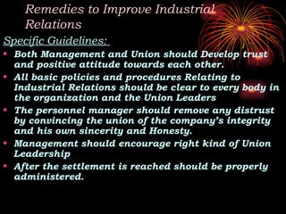 A PRESENTATION ON INDUSTRIAL RELATIONS .ppt