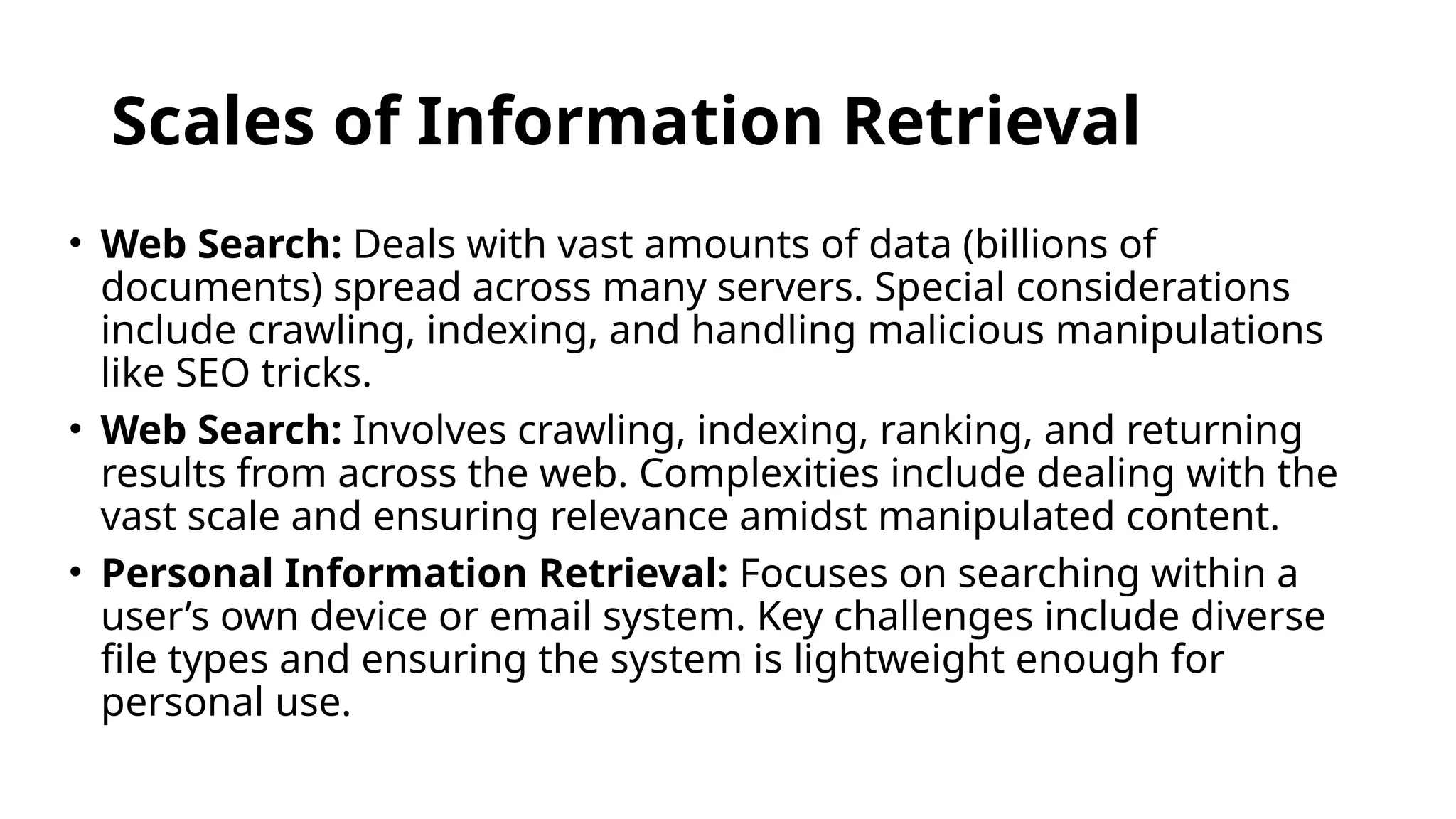 Introduction to Information Retrieval (concepts and principles) | PPT