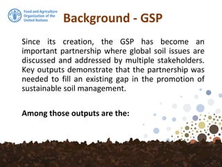 Introduction to the GSP Pillar 4 and the Global Soil Information System ...