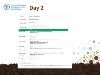 Scope and extent of the training | PPT