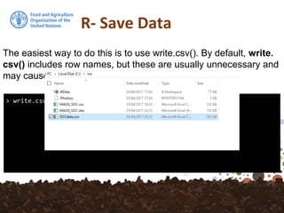 R data-import, data-export | PDF | Databases | Computer Software and Applications