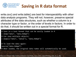 R data-import, data-export | PDF | Databases | Computer Software and Applications