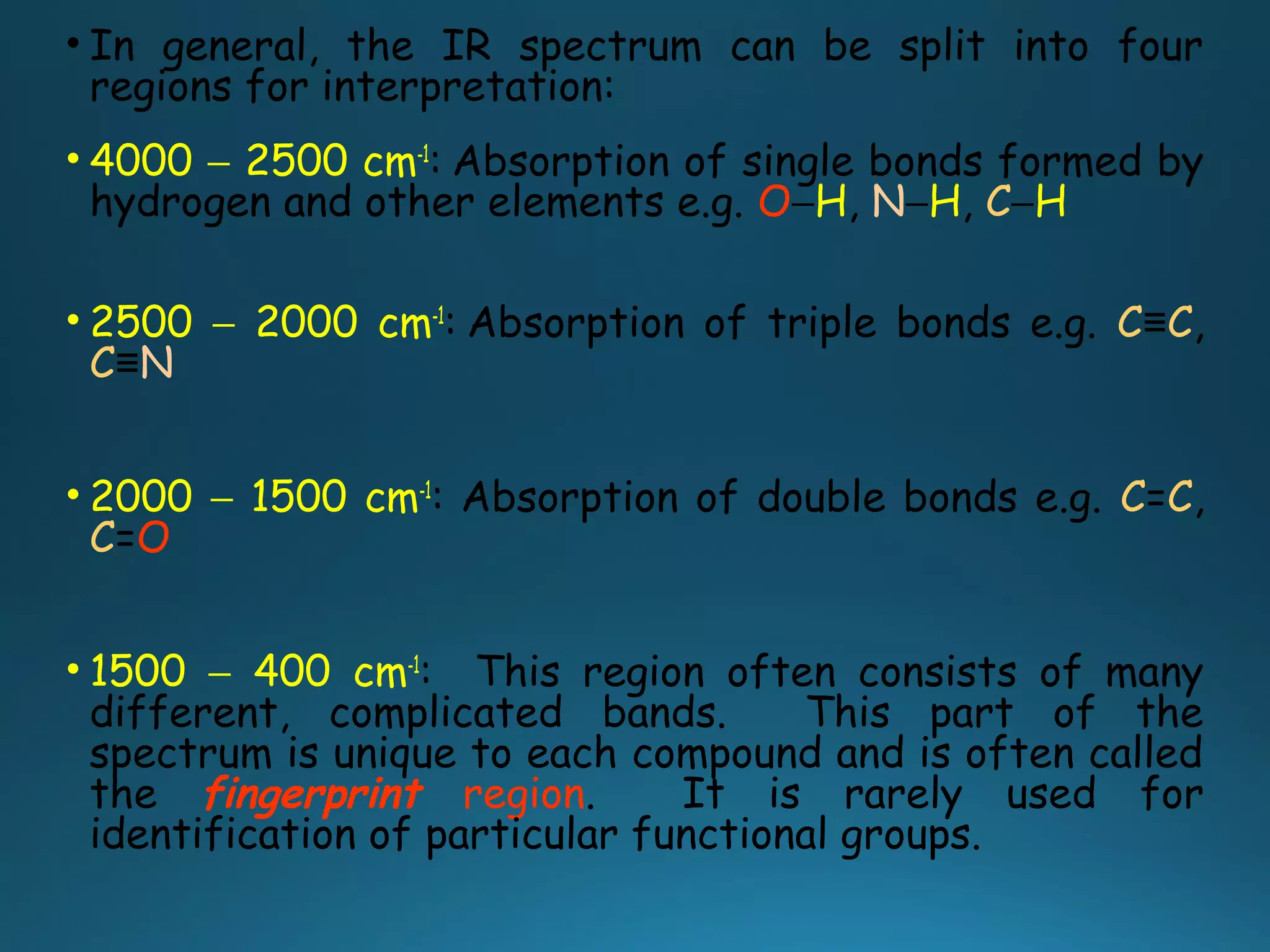 IR spectroscopy- Infra Red spectroscopy in details | PPT