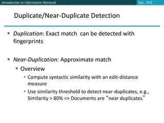 IR-lec13-web-crawling presentation there | PPT