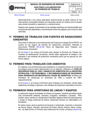 IS-R-04 Guía para la elaboración de permisos de trabajo | PDF