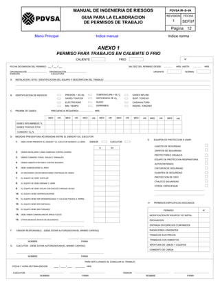 IS-R-04 Guía para la elaboración de permisos de trabajo | PDF