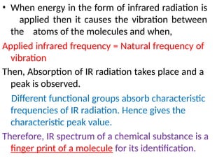 Infrared spectroscopy basics information.pptx