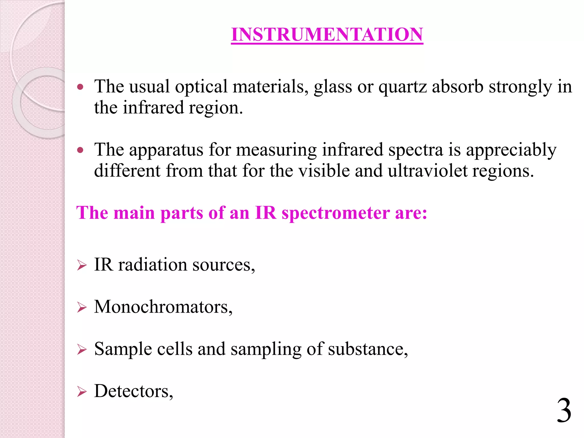 Ir spectroscopy instrumentation, b y -dr. umesh kumar sharma and arathy ...