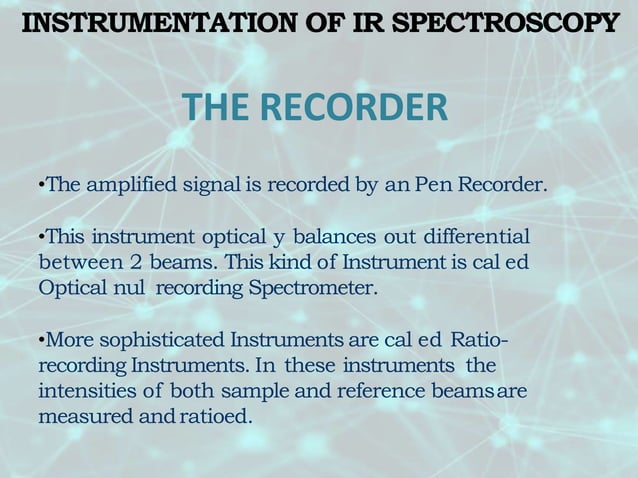Infra Red Spectroscopy and Its Applications | PPTX | Chemistry | Science