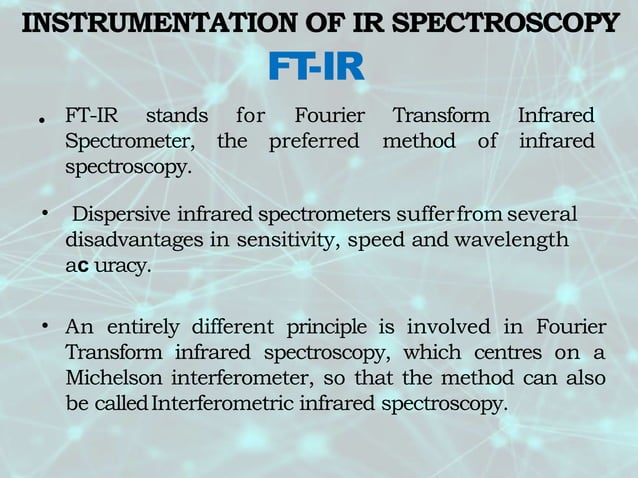 Infra Red Spectroscopy and Its Applications | PPTX | Chemistry | Science