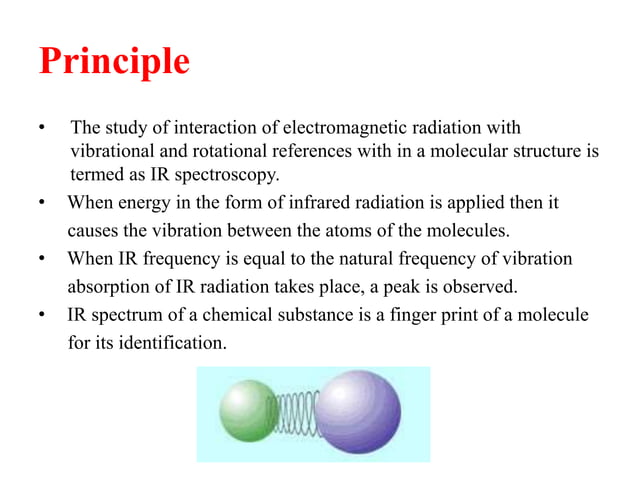 Infrared Spectroscopy | PPTX | Chemistry | Science