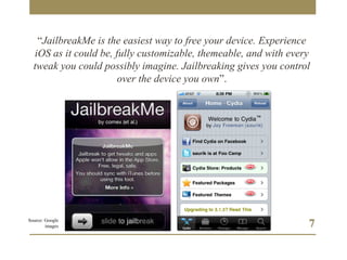 User resistance and repurposing: a look at the iOS ‘jailbreaking’ scene in Brazil | PPT