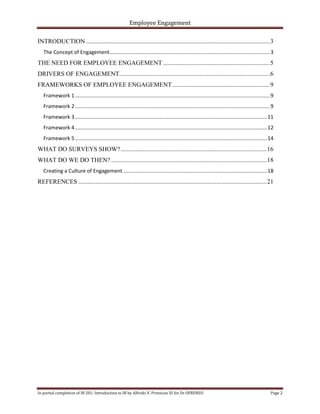 IR 201 Employee Engagement | DOCX
