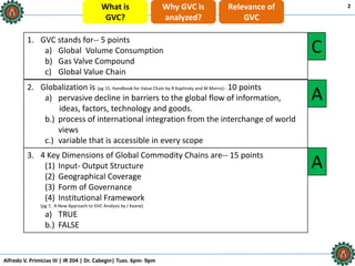 Ir 204 global value chain | PPT