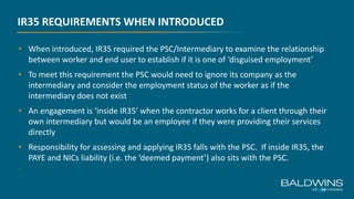 IR35 - Off Payroll Working | PPTX | Personal Taxes | Personal Finance