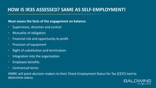 IR35 - Off Payroll Working | PPTX | Personal Taxes | Personal Finance