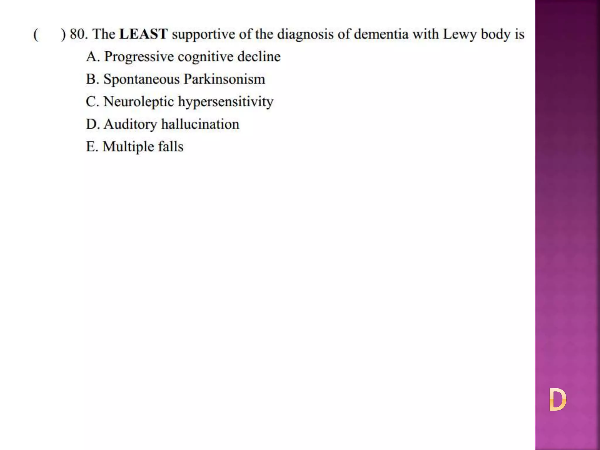 Dlb (test with answer until 2017) | PPT