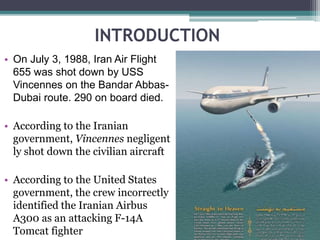 Iran air flight IR655 | PPT