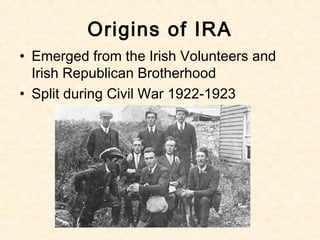 The IRA and the Troubles in Northern Ireland | PPT