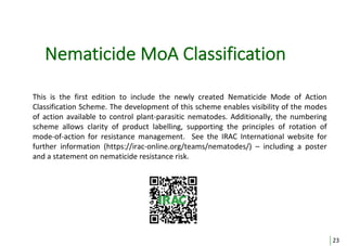 Active Ingredient Mode of Action of Insecticide | PDF